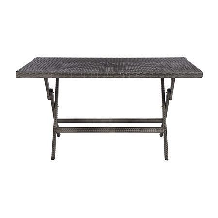 Click here for Akita Outdoor Folding Table  One Size  Gray prices