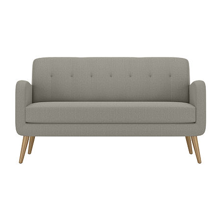 Click here for Kingston Mid-Century Modern Sofa in Linen with Leg... prices