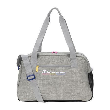 Click here for Champion Varsity Duffel Bag  One Size  Gray prices