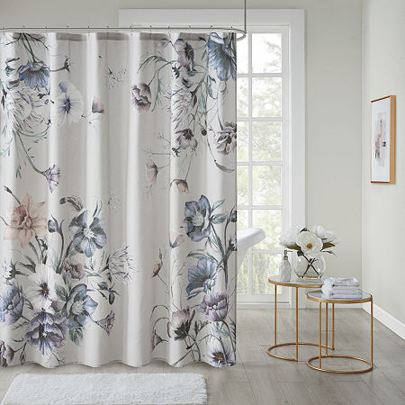 Click here for Madison Park Cassandra Printed Cotton Shower Curta... prices