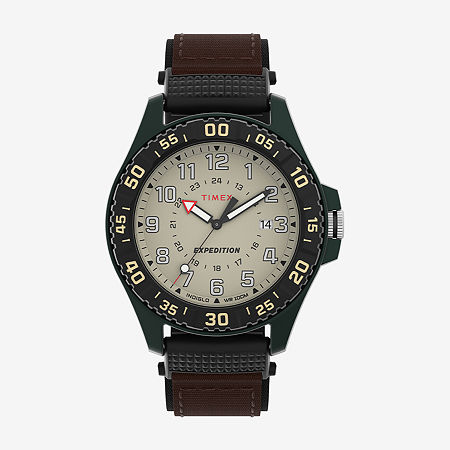 Click here for Timex Camper Mens Brown Strap Watch Tw4b26500jt  O... prices