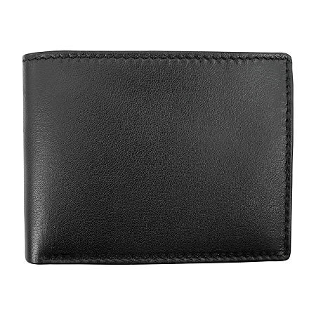 Status Mens Leather Wallet - Black