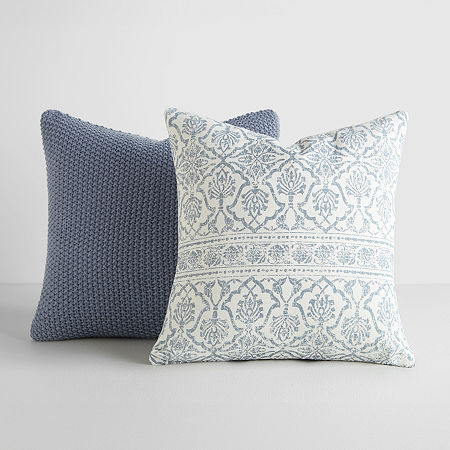 Click here for ienjoy Home Seed Stitch Knit 2-Pack Decor Pillows... prices