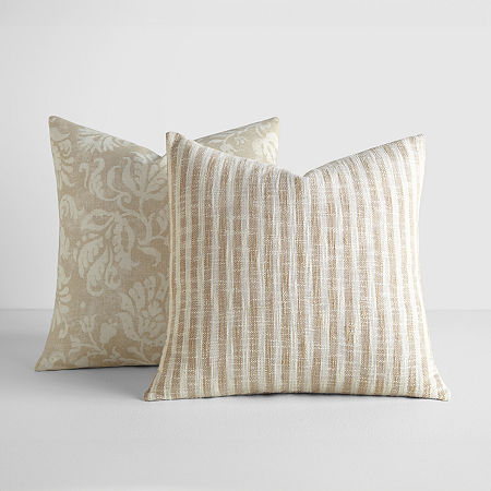 Click here for ienjoy Home Yarn-Dyed Pattern 2-Pack Decor Pillows... prices