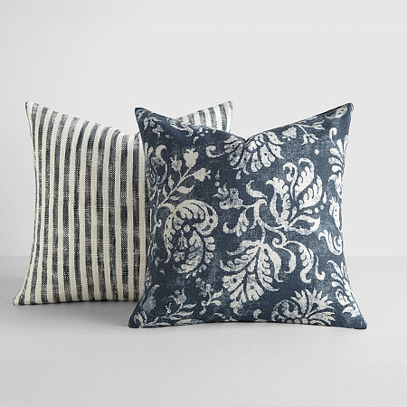 Click here for ienjoy Home Yarn-Dyed Pattern 2-Pack Decor Pillows... prices