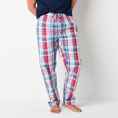 Click here for St. Johns Bay Mens Poplin Big and Tall Pajama Pant... prices