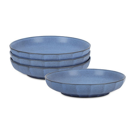 Stone Lain Rio Pasta Bowls  Set of 4 - Blue