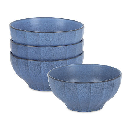 Stone Lain Rio Cereal Bowls  Set of 4 - Blue