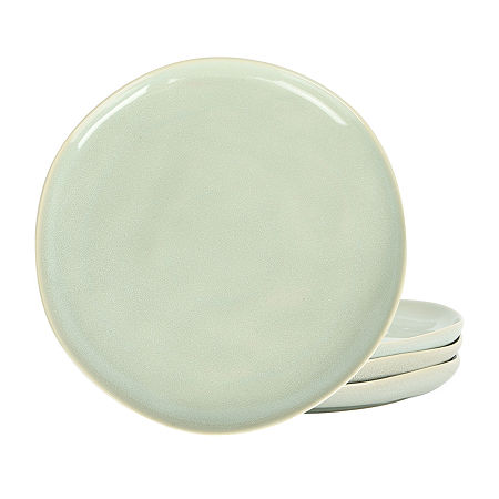 Stone Lain Mirella Dinner Plates  Set of 4 - Light Green