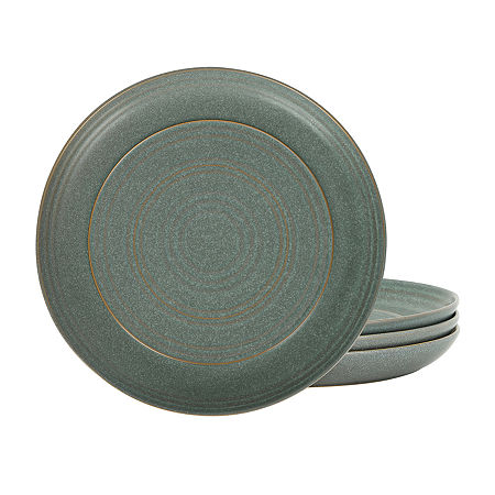 Stone Lain Elio Dinner Plates  Set of 4 - Green