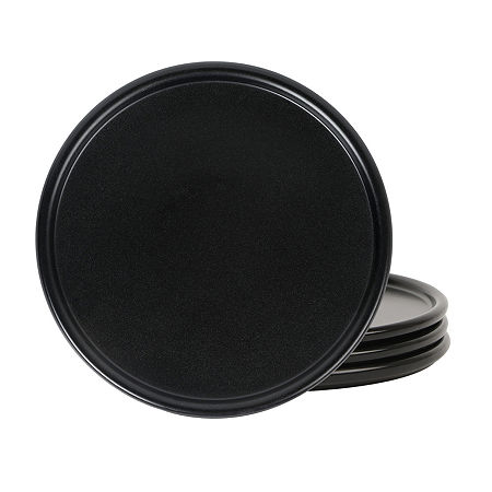 Stone Lain Eden Dinner Plates  Set of 4 - Black