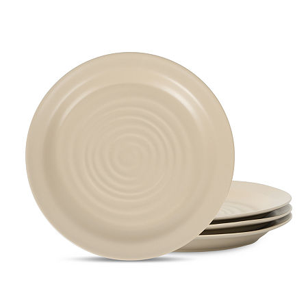 Stone Lain Orbit Dinner Plates  Set of 4 - Beige