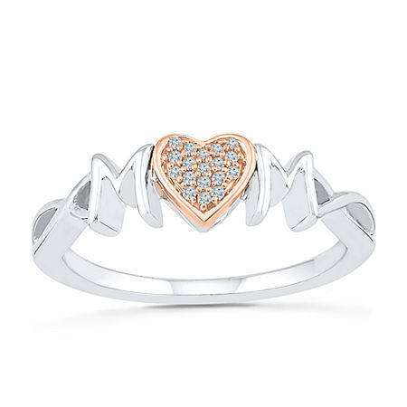 Click here for Mom Womens Diamond Accent Natural White Diamond 10... prices