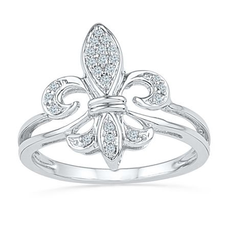 Click here for Womens 1/8 CT. T.W. Natural White Diamond Sterling... prices