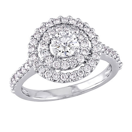 Click here for Womens 1 CT. T.W. Natural White Diamond 14K White... prices