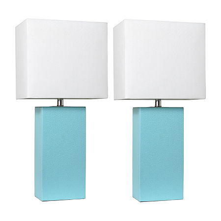 Click here for Elegant Designs(tm) Modern Leather Table Lamps - S... prices