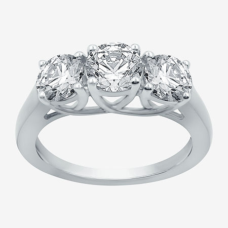 Click here for (G / SI1-SI2) Womens 2 1/4 CT. T.W. Lab Grown Whit... prices