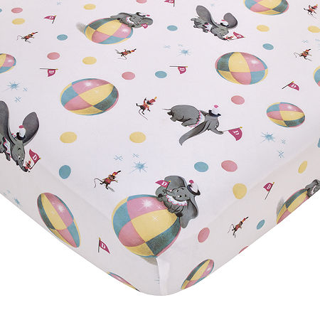 Click here for Disney Baby Vintage Dumbo Fitted Crib Sheet prices