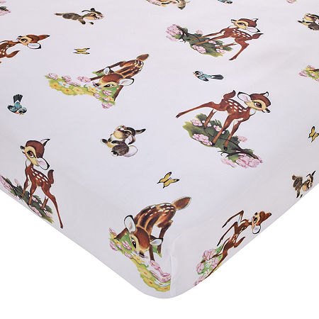 Click here for Disney Baby Vintage Bambi Fitted Crib Sheet prices