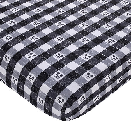 Click here for Disney Mickey Mouse Plaid Fitted Crib Sheet prices