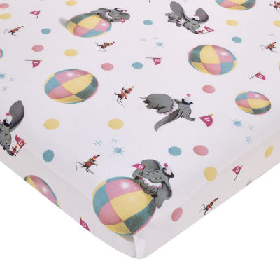 Disney Collection Dumbo Crib Sheet, Color: Gray - JCPenney