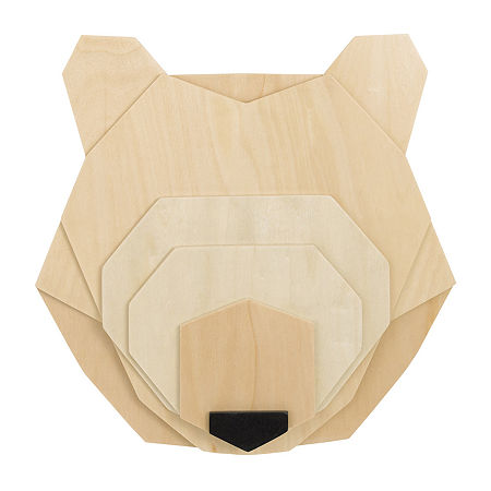 Click here for Little Love by NoJo Wood Layered Bear Wall Decor prices
