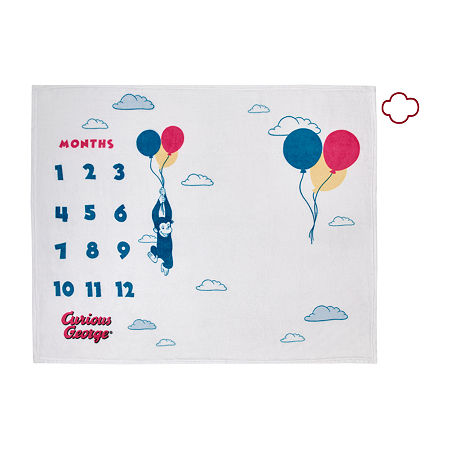Click here for NBC Curious George Milestone Baby Blanket prices