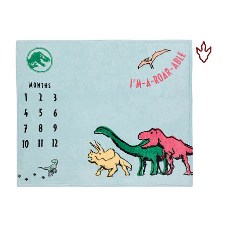 Click here for NBC Jurassic World Milestone Baby Blanket prices