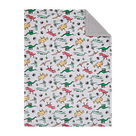 Click here for NBC Jurassic World Sherpa Baby Blanket prices