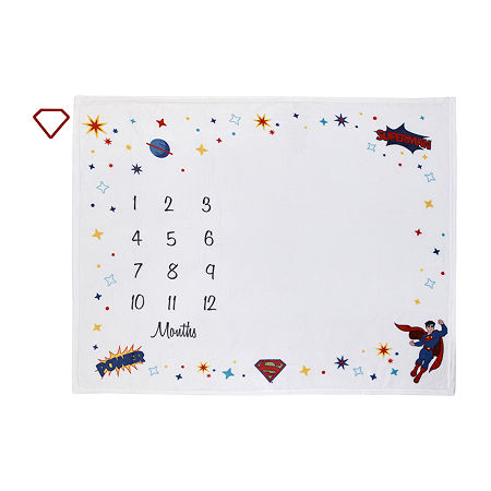 Click here for Warner Bros. Superman(tm) Milestone Baby Blanket prices