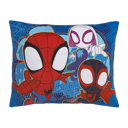 Click here for Spiderman Rectangular Throw Pillow  One Size  Blue prices