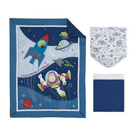 Click here for Disney 3pc. Toy Story Outta This World Crib Beddin... prices