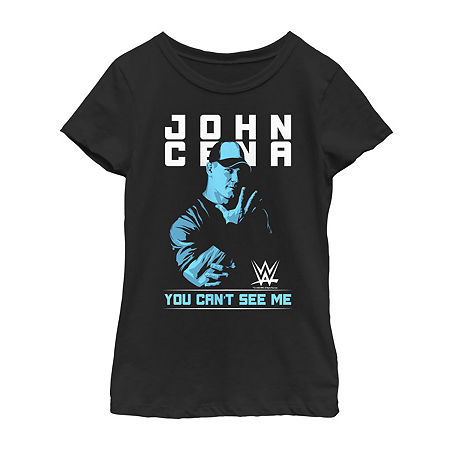 Click here for John Cena Little & Big Kid Girls Crew Neck Short S... prices
