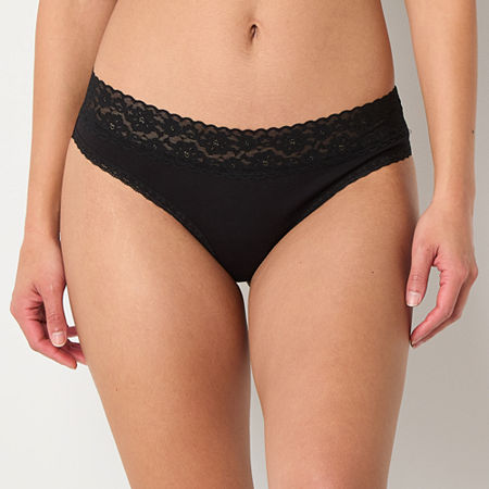 Click here for Arizona Body Cotton with Lace Thong  X-large  Blac... prices