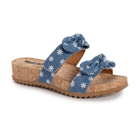 Click here for Muk Luks Womens Posie Sandal - Denim prices