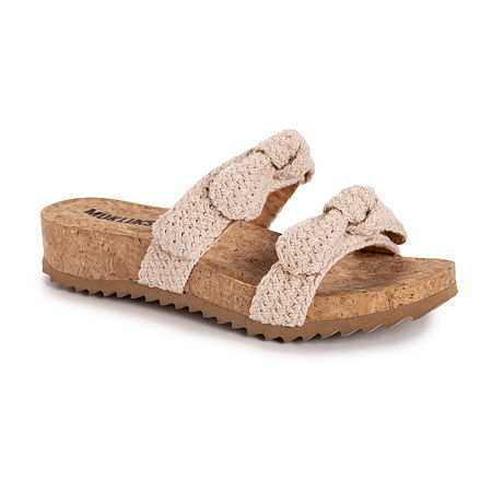 Click here for Muk Luks Womens Posie Sandal - Natural crochet prices