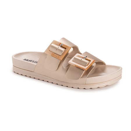 Click here for Muk Luks Womens Grand Cayman Flat Sandals  8 Mediu... prices