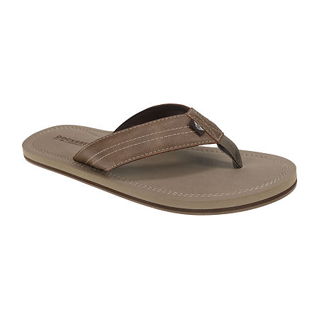 Click here for Dockers Mens Flip-Flops  X-large  Brown prices