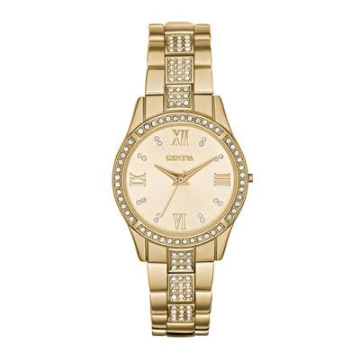 Womens Crystal-Accent Bracelet Watch - JCPenney