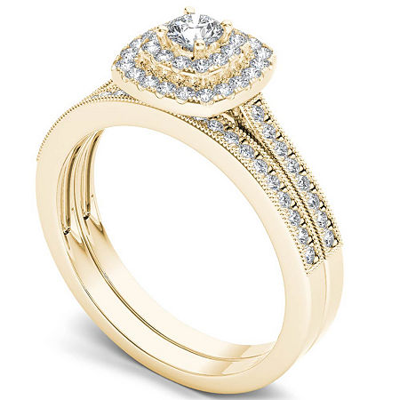 Click here for Womens 1/2 CT. T.W. Natural White Diamond 10K Gold... prices