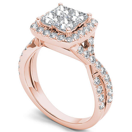 Click here for Womens 2 CT. T.W. Natural White Diamond 14K Gold C... prices