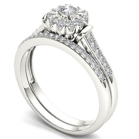 Click here for Womens 1/3 CT. T.W. Natural White Diamond 10K Gold... prices
