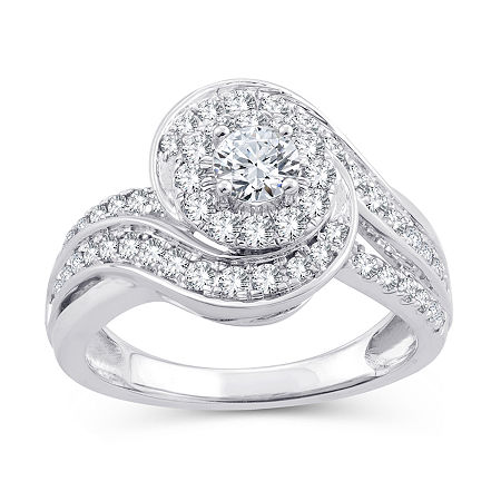 Click here for Womens 1 CT. T.W. Natural White Diamond 10K Gold R... prices