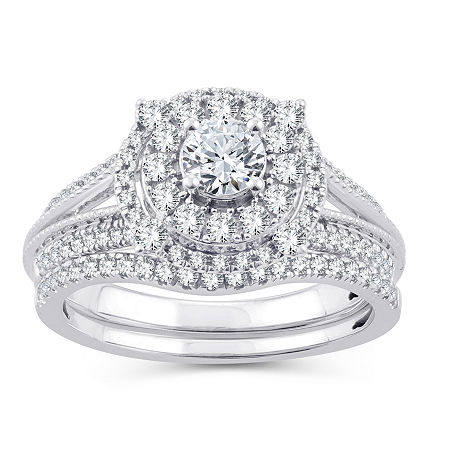 Click here for Womens 1 CT. T.W. Natural White Diamond 10K Gold R... prices