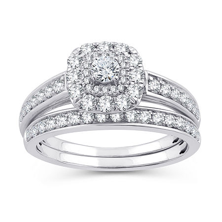 Click here for Womens 1 CT. T.W. Natural White Diamond 10K Gold C... prices
