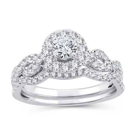 Click here for Womens 1 CT. T.W. Natural White Diamond 10K Gold R... prices