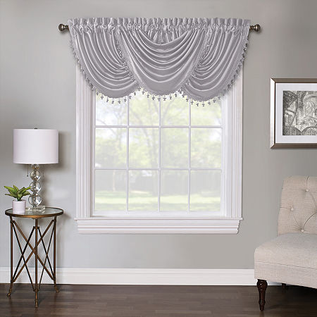 Click here for Regal Home Regency Rod Pocket Waterfall Valance  O... prices