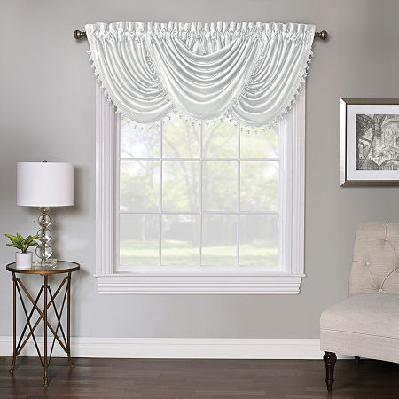 Click here for Regal Home Regency Rod Pocket Waterfall Valance  O... prices