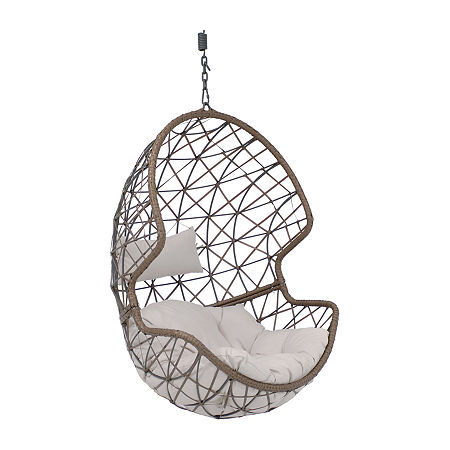 Click here for Sunnydaze Danielle Hanging Egg Chair  One Size  Gr... prices