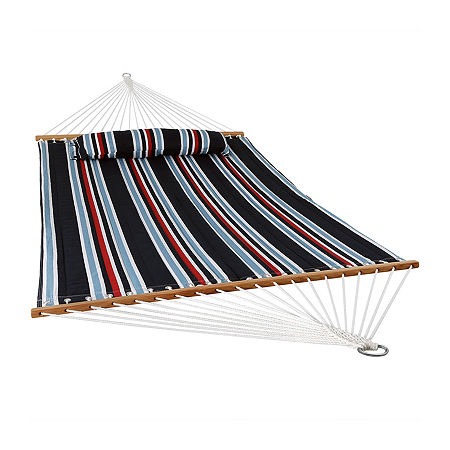 Click here for Two-Person Quilted Fabric Hammock with Spreader Ba... prices